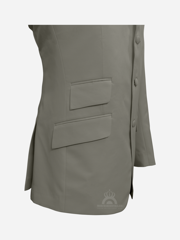 2 Piece 3 Button Pastel Brown Mod Suit – Modfashiontailor