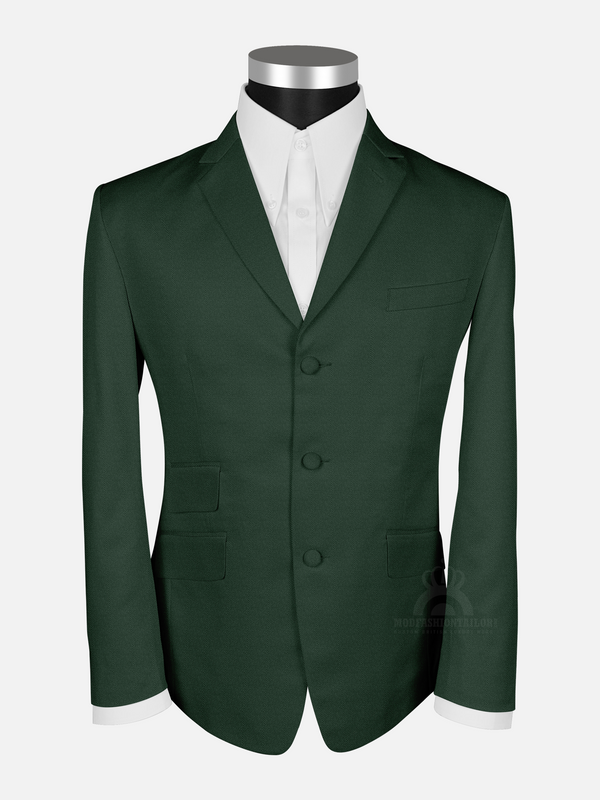 Dark Green Mod Jacket – Modfashiontailor